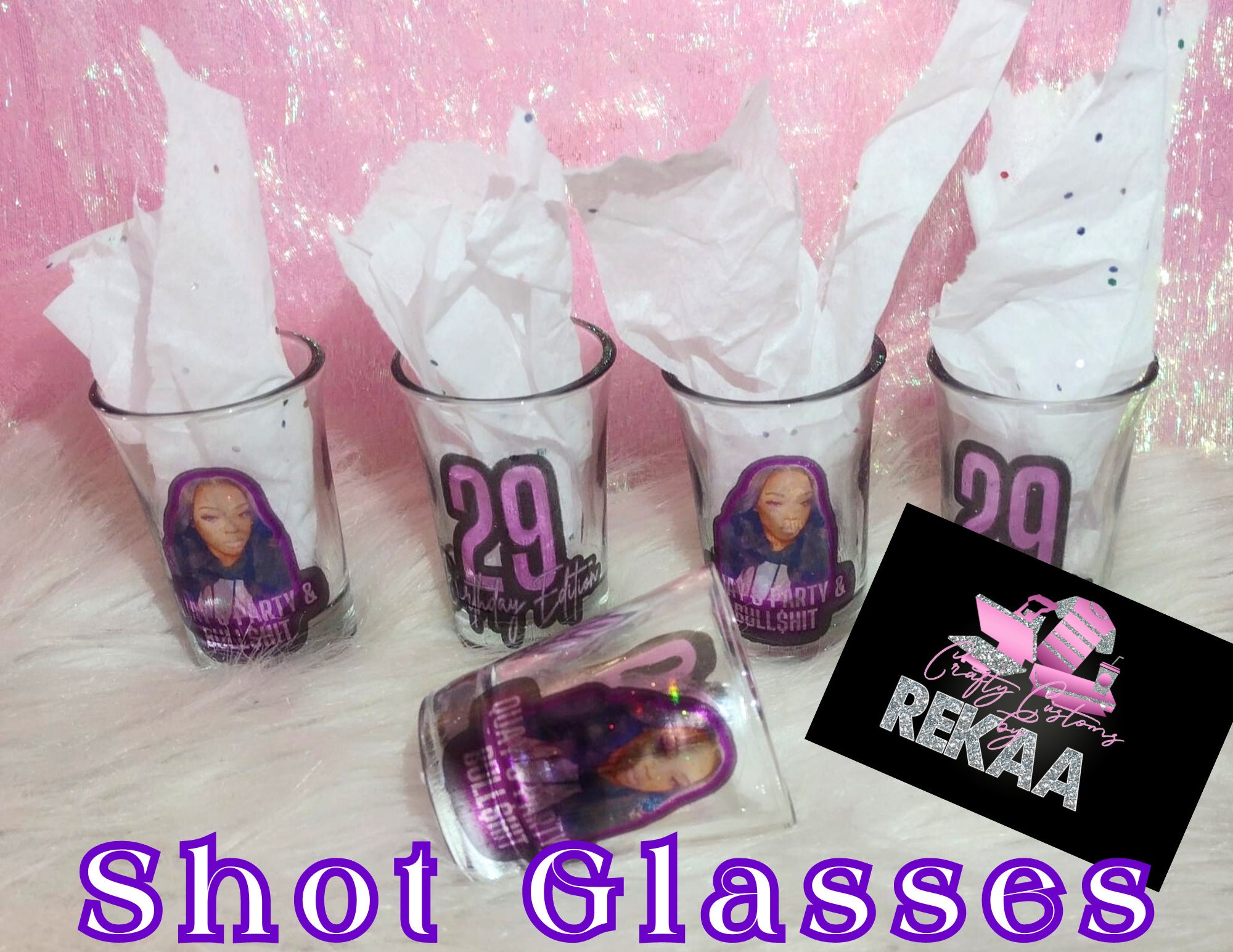 Personalized Shot Glasses - Etsy