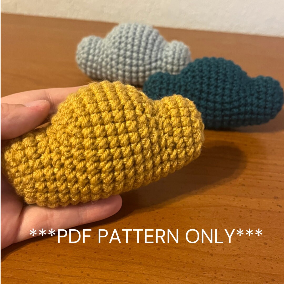 Cloud Plushy Crochet Pattern - Crochet Quiet Fidget Pattern, Easy ...
