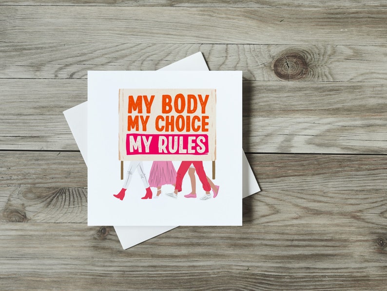 My Body My Choice My Rules PNG SVG Bundle, Women's Day Digital File ...