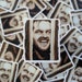 Here's Johnny Vinyl Sticker Woodburned Art Laptop Decal Waterproof ...