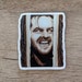 Here's Johnny Vinyl Sticker Woodburned Art Laptop Decal Waterproof ...
