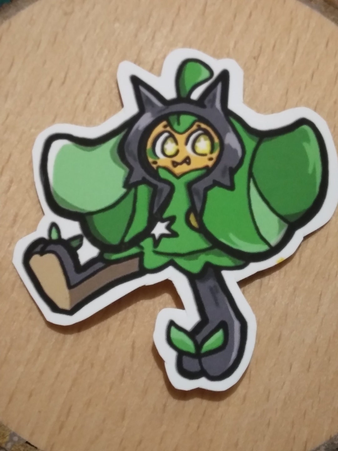 Pokémon SV Ogerpon Mask Sticker Set Vinyl Stickers - Etsy