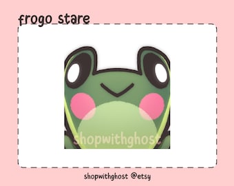 Cute Frog Cry Emote / Emoji for Twitch & Discord - Etsy