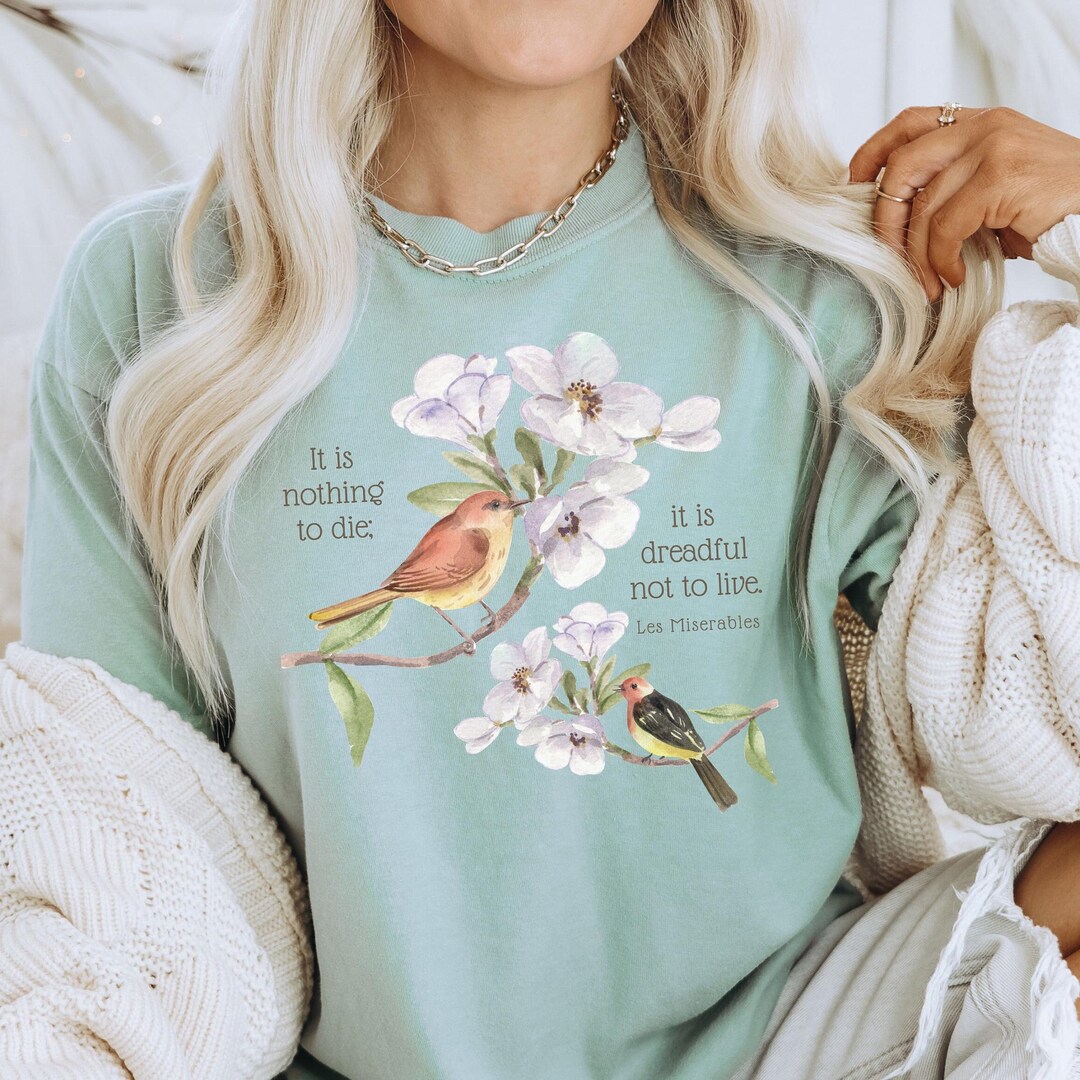 Les Miserables Quote Shirt: Bookish Comfort Colors Tee - Etsy