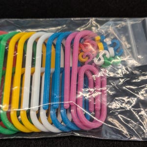 Jumbo Paperclip Shower Curtain Rings - Etsy