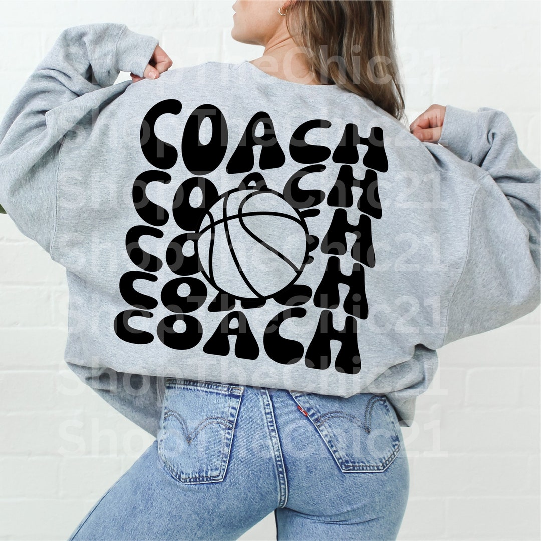 Basketball Coach SVG - Gift for Coach SVG - Kids Coach SVG - Basketball ...