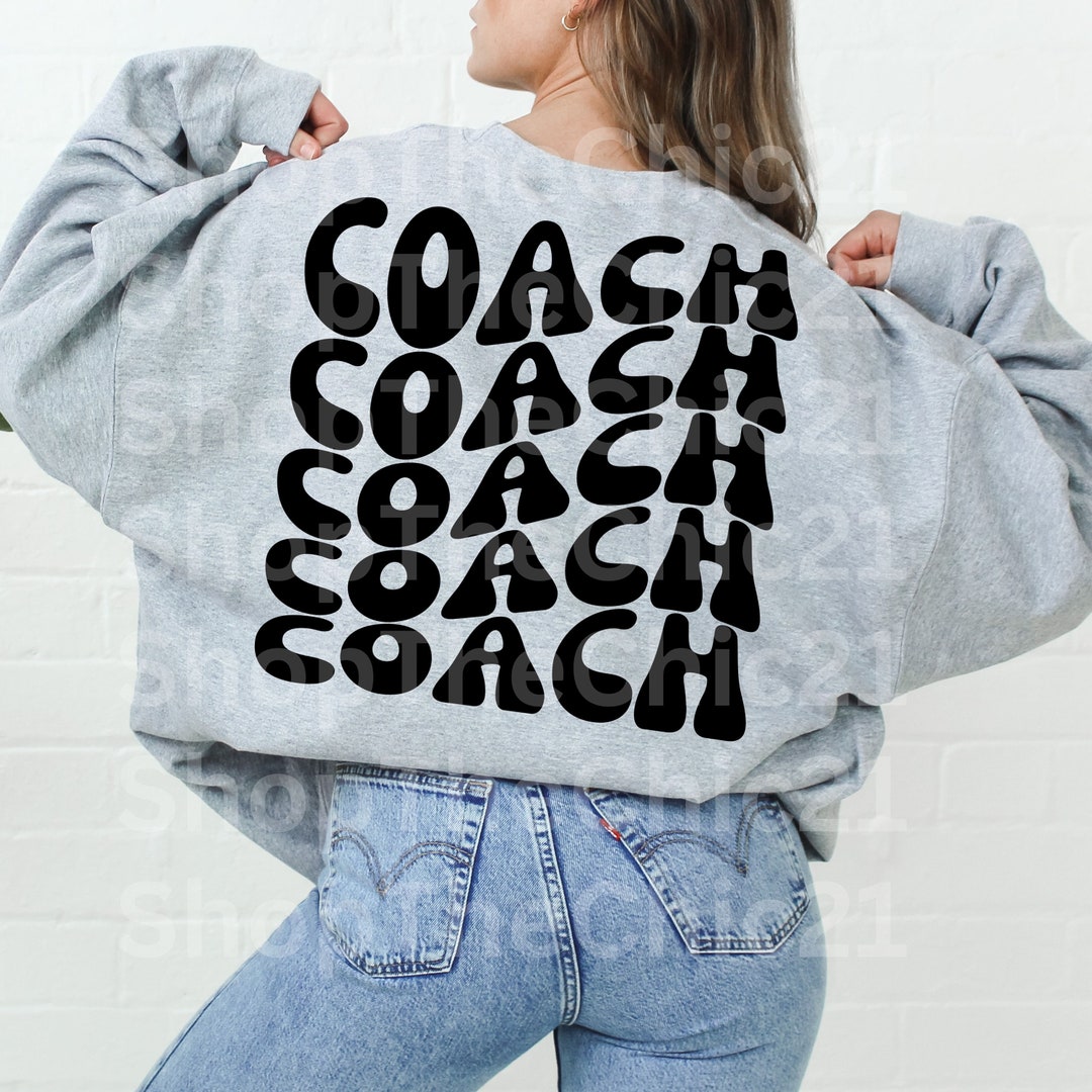 Retro Coach SVG Gift for Coach SVG Kids Coach SVG - Etsy