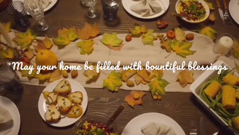 Thanksgiving From Across the Miles L Digital Download L Instant ...