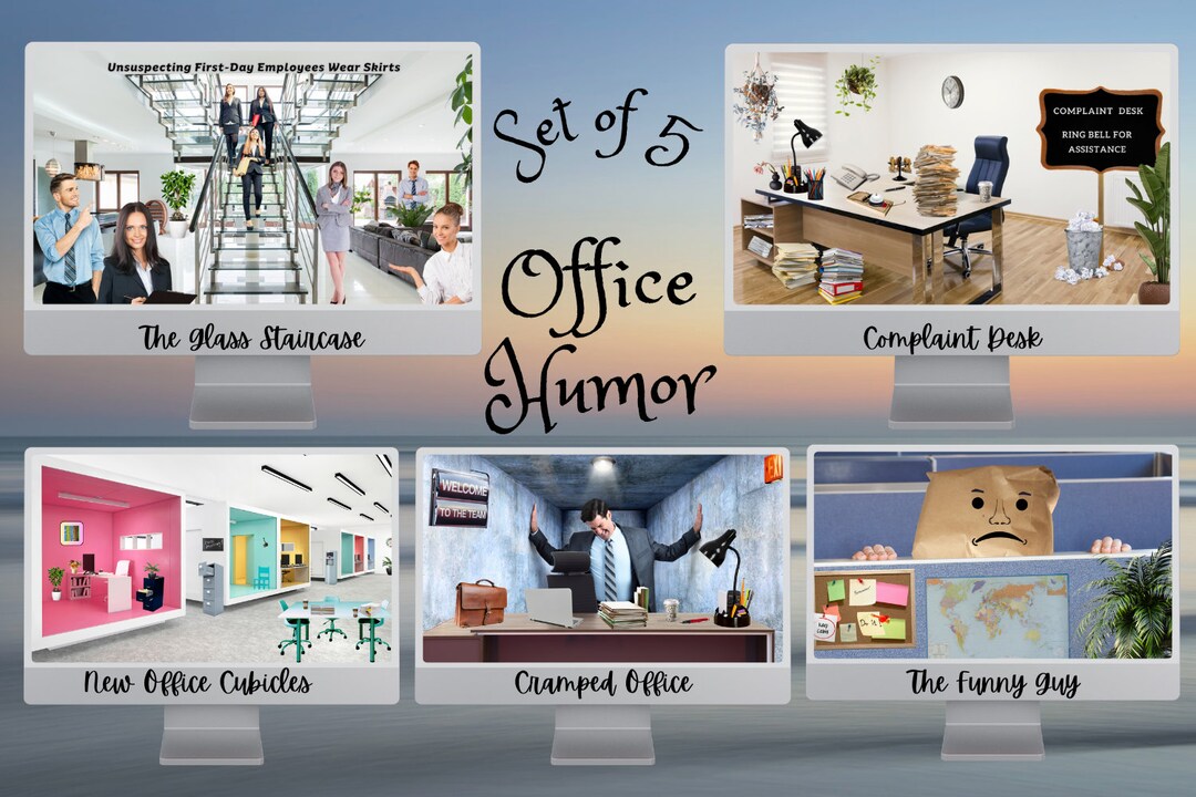 Office Humor Desktop/laptop Wallpaper/lock Screen L Digital Download L ...