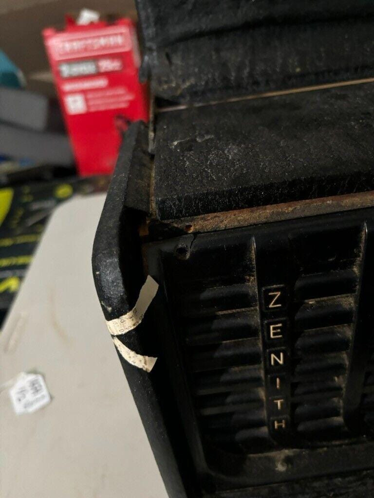 Vintage ZENITH G500 Trans-oceanic Tube SHORTWAVE Radio World-wide ...