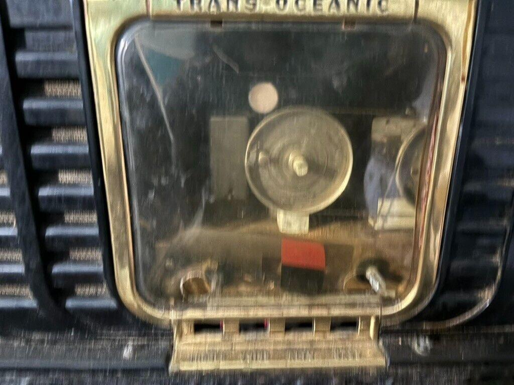 Vintage ZENITH G500 Trans-oceanic Tube SHORTWAVE Radio World-wide ...