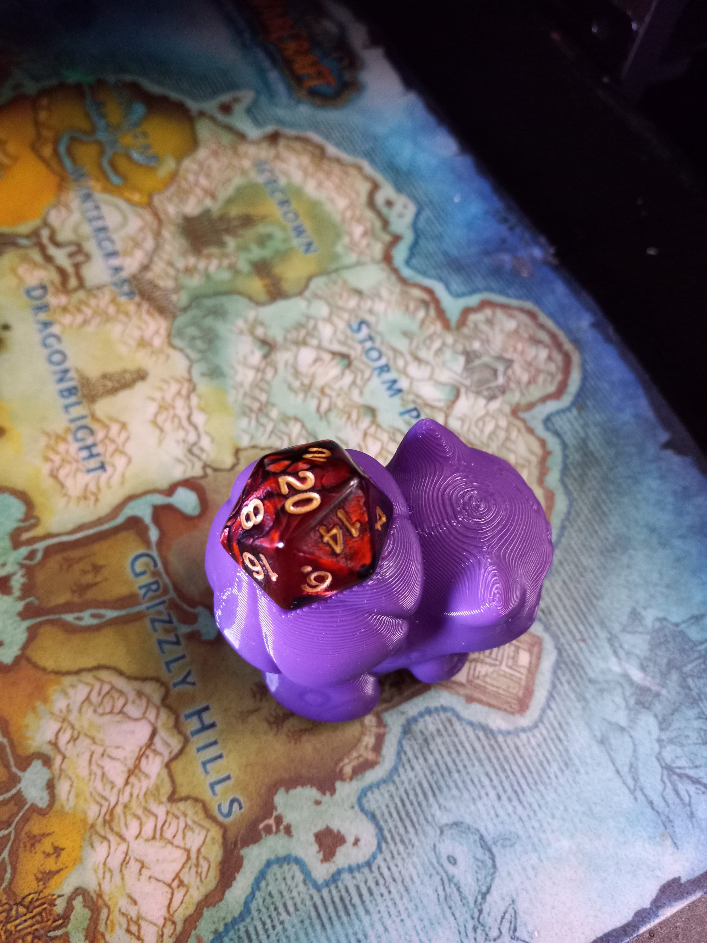 Bulbasaur Dice Guardian - STL - Etsy