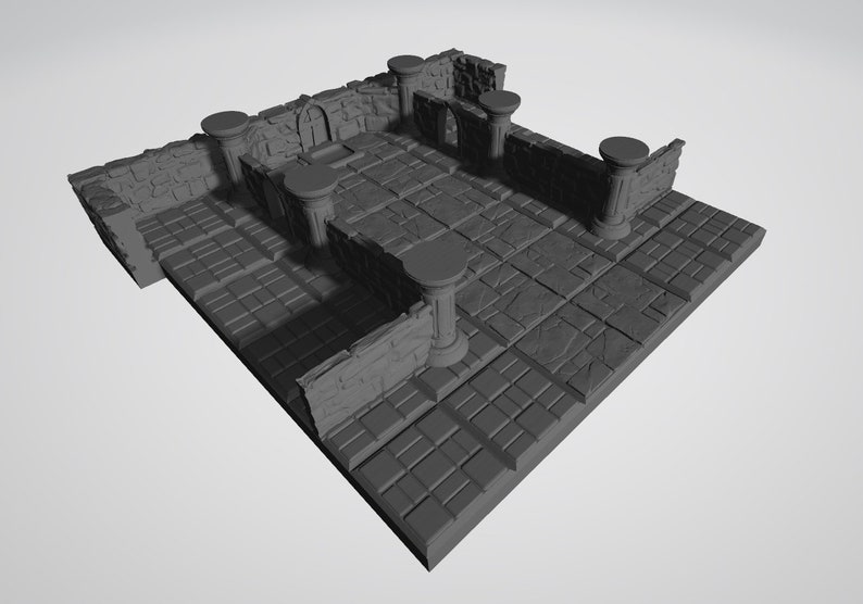 6X6 Dungeon Temple STL Files for Dungeon Locks System - Etsy