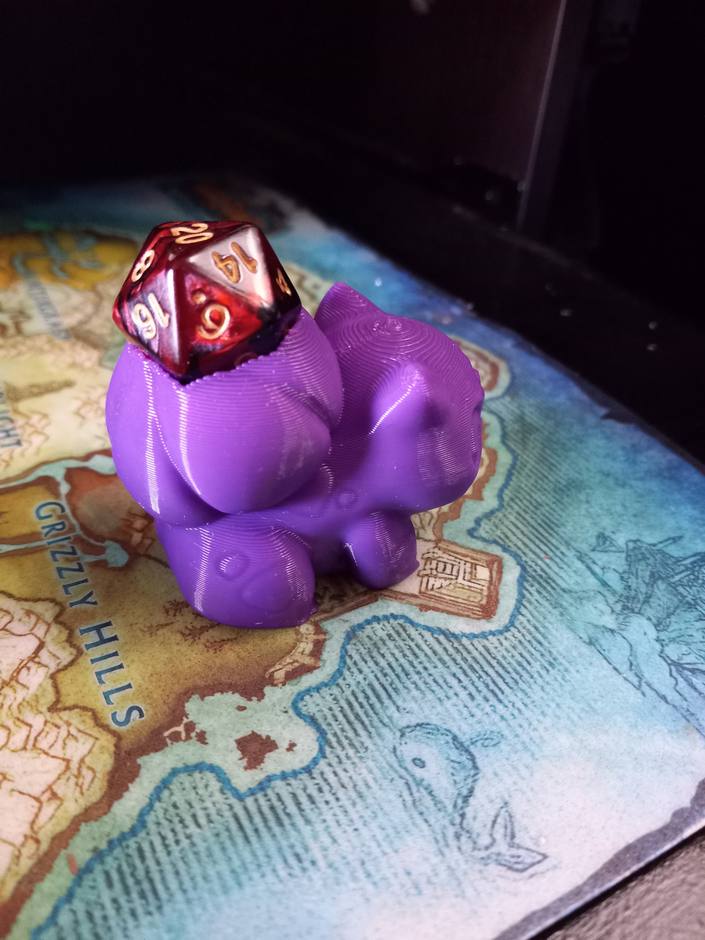 Bulbasaur Dice Guardian - STL - Etsy