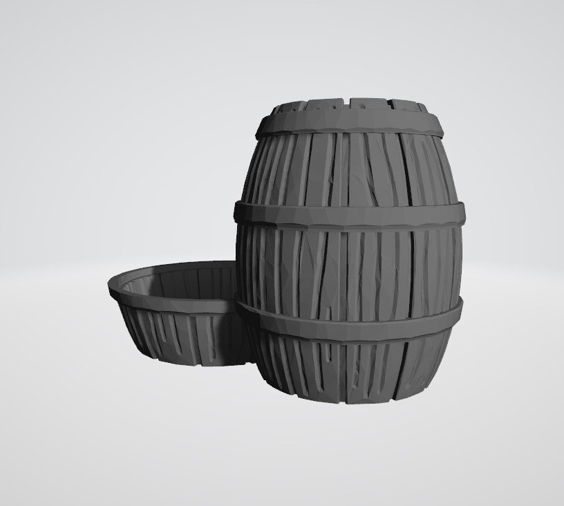 Dwarven Barrel Dice Tower STL - Etsy