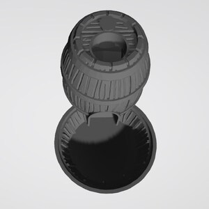 Dwarven Barrel Dice Tower STL - Etsy