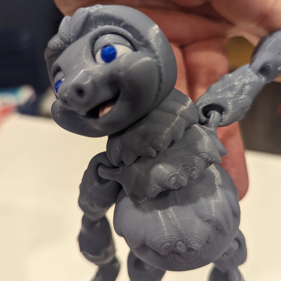 Flexi Factory 3D Printed Multi Colour Sloth - Etsy