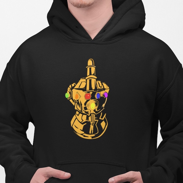 Thanos Middle Finger - Etsy