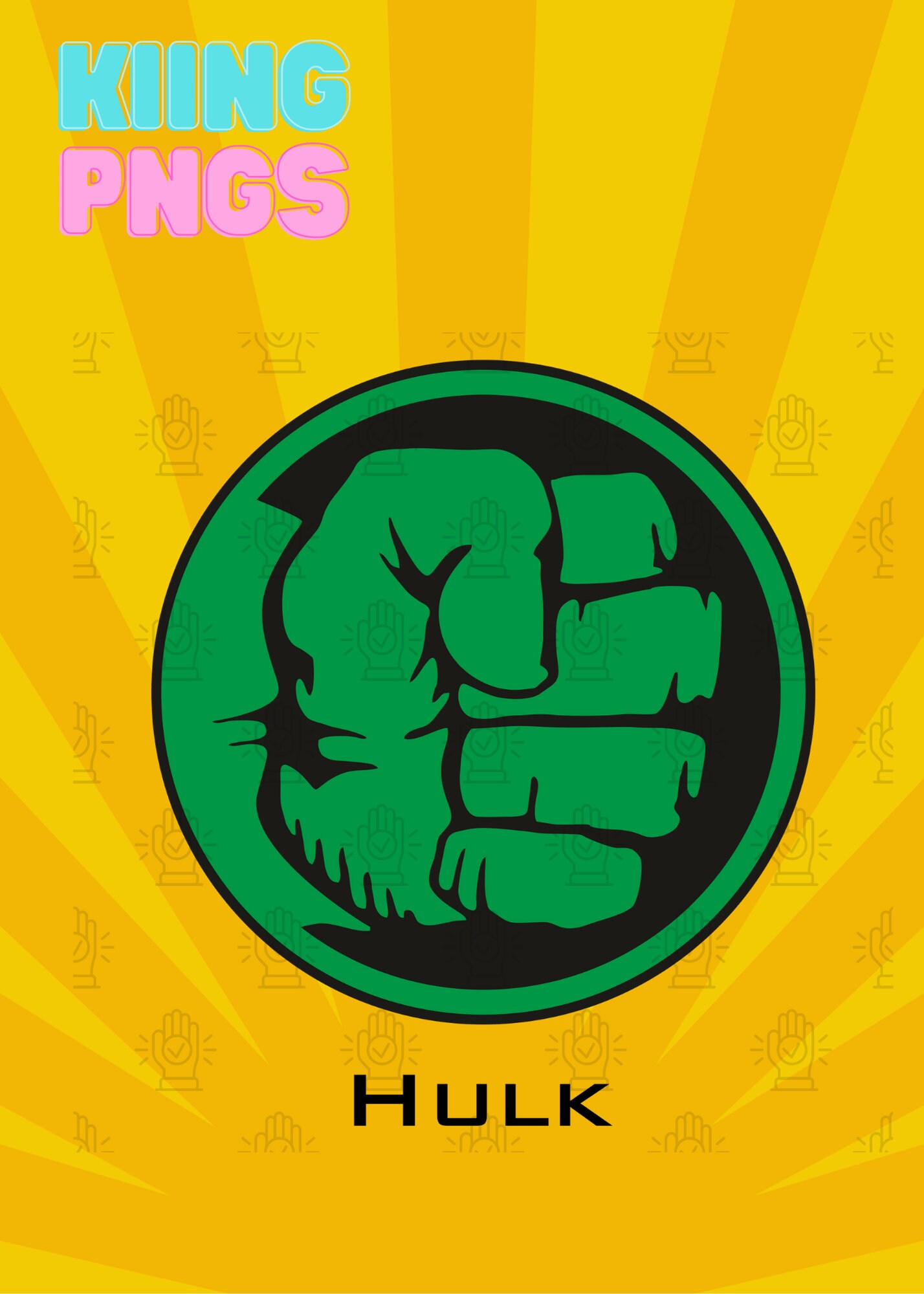 The Hulk Fist Symbol
