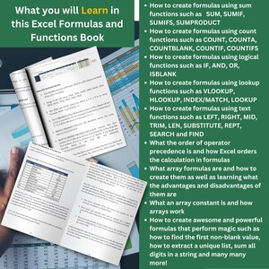 Excel Formulas and Functions: the Step by Step Excel Guide on How to ...