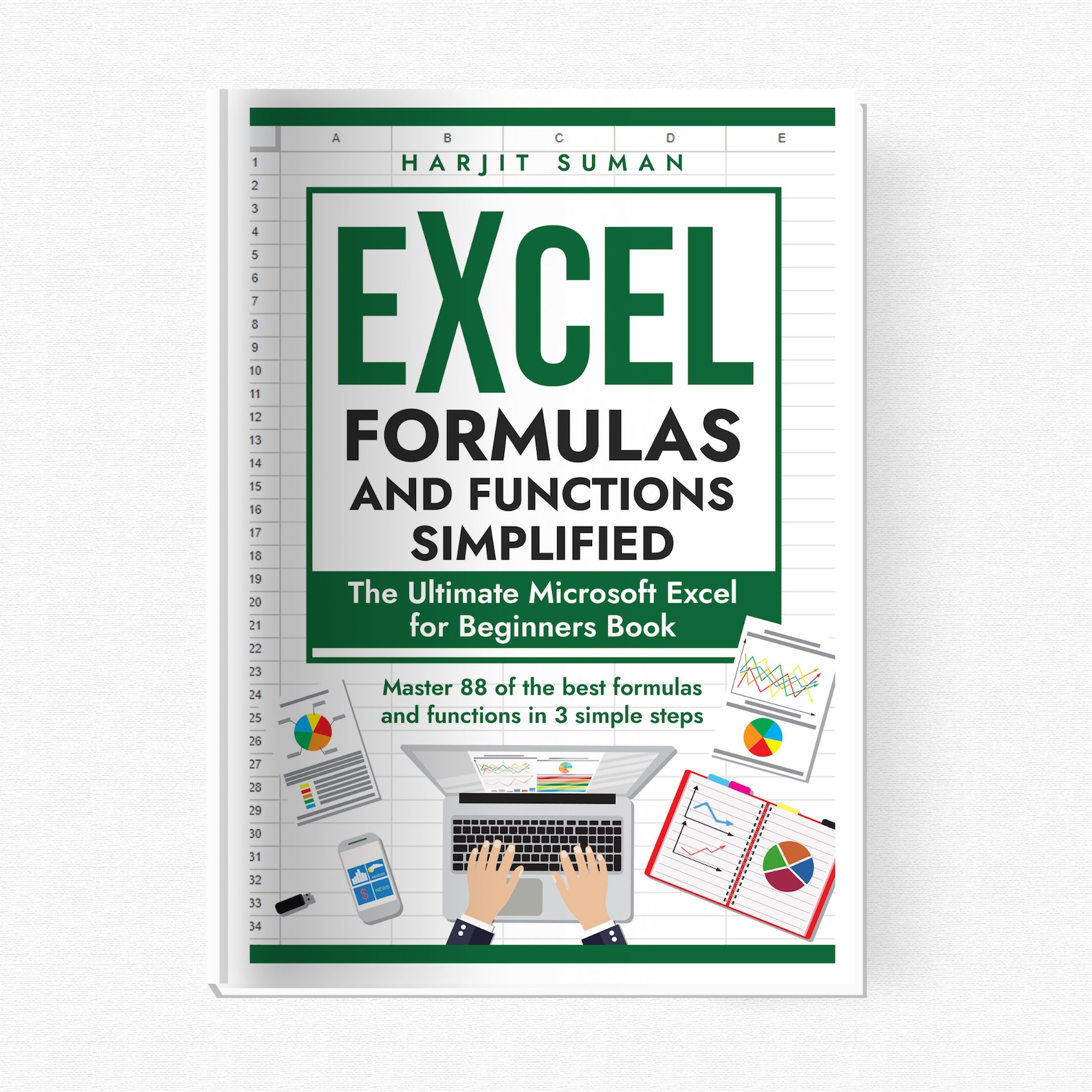 Essential Excel Book - Formulas and Functions Simplified Ebook - Etsy