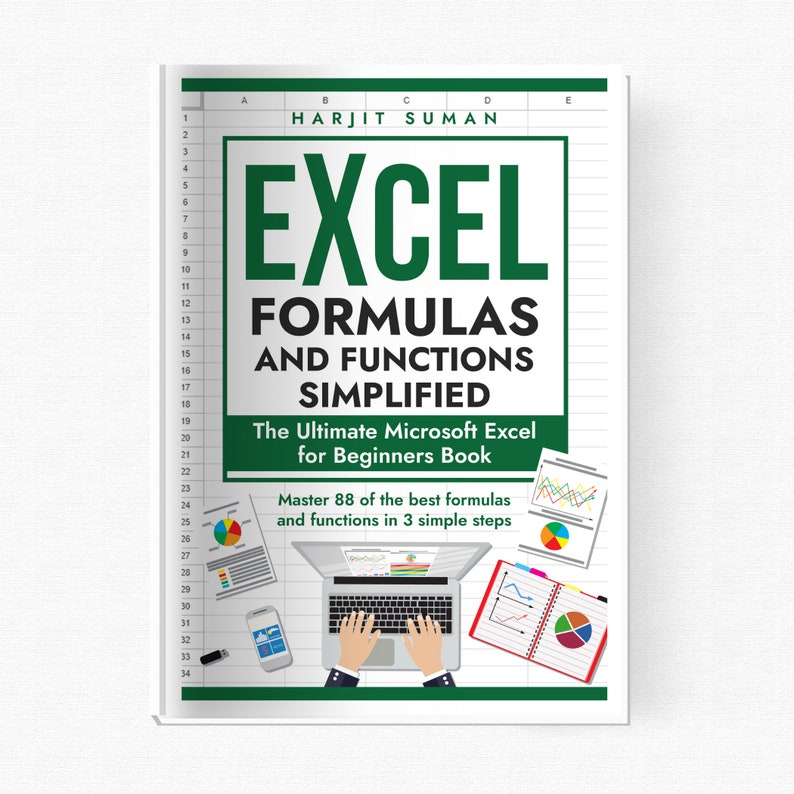 Essential Excel Book - Formulas and Functions Simplified Ebook - Etsy