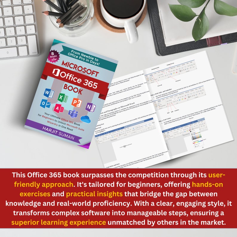 Microsoft Office 365 Book: Your Ultimate Office 365 Book for Beginners ...