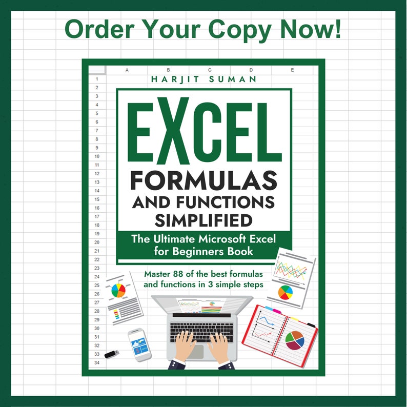 Essential Excel Book Formulas and Functions Simplified Ebook - Etsy