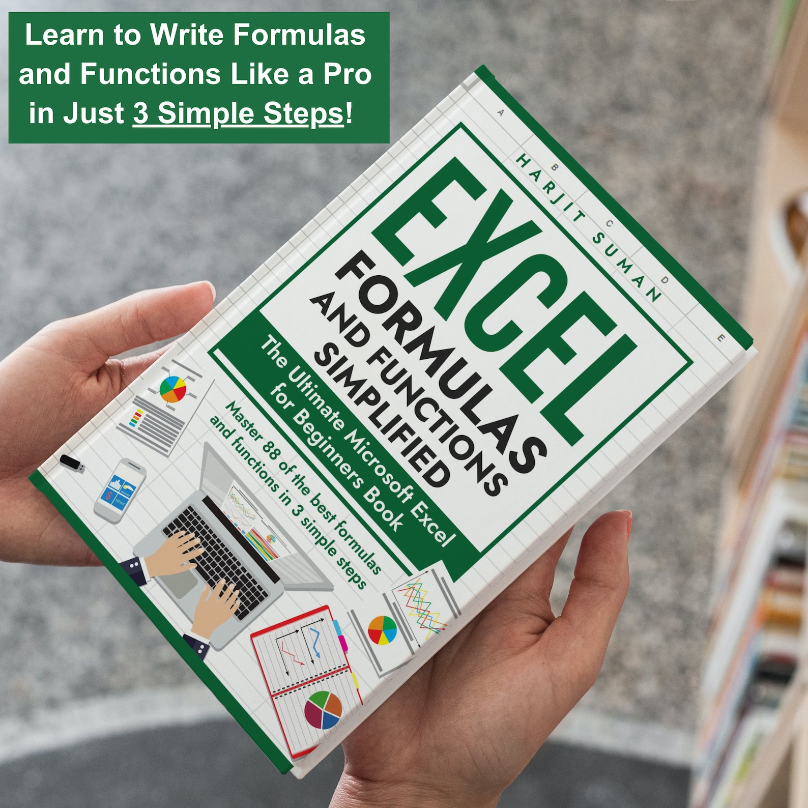 Essential Excel Book - Formulas and Functions Simplified Ebook - Etsy
