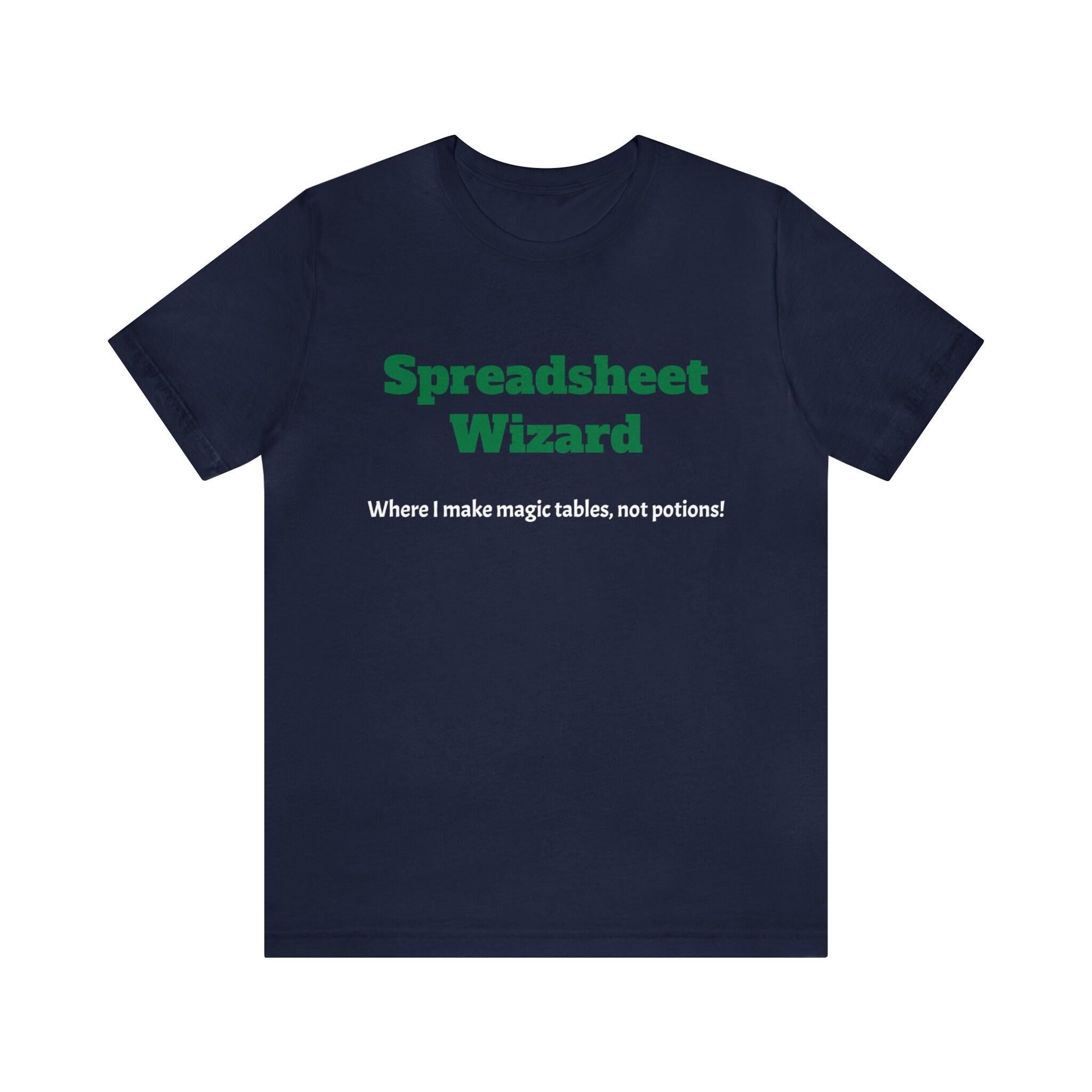 Microsoft Excel Shirt I Spreadsheet Wizard Excel T-shirt I Accountant ...