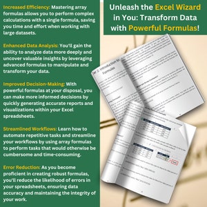 Excel Formulas and Functions: the Step by Step Excel Guide on How to ...