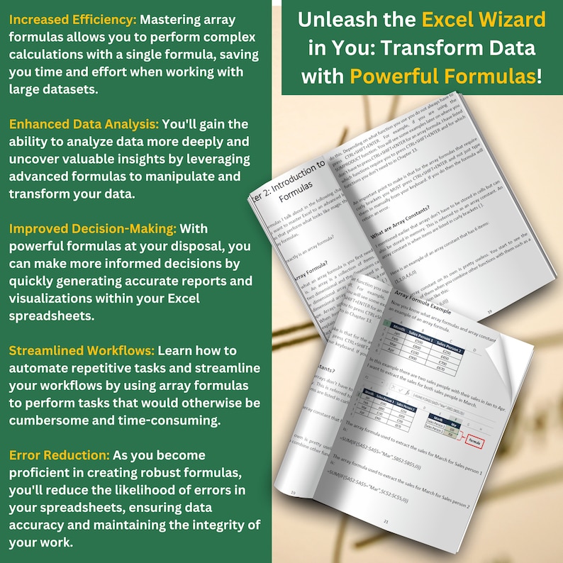Excel Formulas and Functions: the Step by Step Excel Guide on How to ...