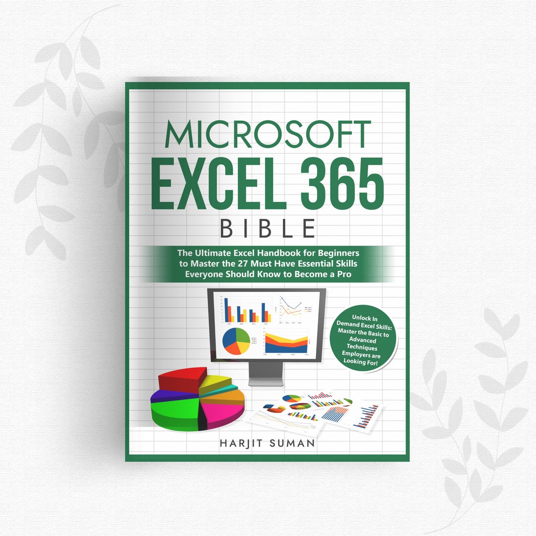 Microsoft Excel Spreadsheet Guide Book: Master the Essential Excel Shortcuts and Formulas Ebook ...