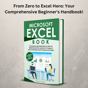 Your Ultimate Guide to Microsoft Office Excel: Mastering Spreadsheets for Beginners Ebook - Etsy