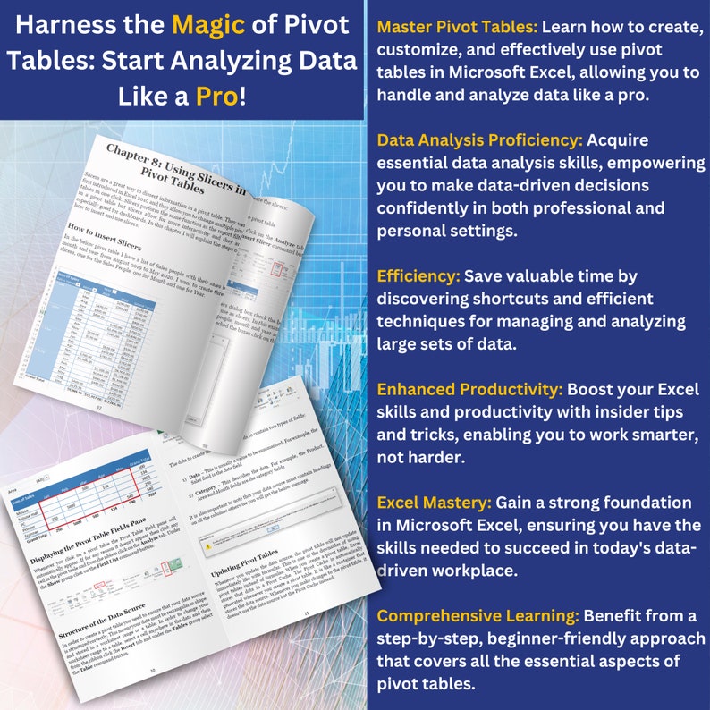 The Ultimate Guide to Understanding Pivot Tables: the Excel Spreadsheet Book to Perform Data ...