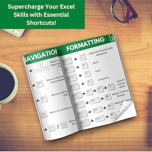 Excel Cheat Sheet | Excel Shortcuts | Keyboard Shortcuts | Excel Book ...