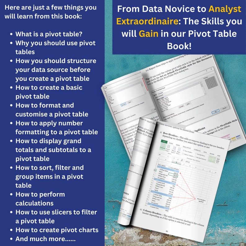 The Ultimate Guide to Understanding Pivot Tables: the Excel Spreadsheet Book to Perform Data ...