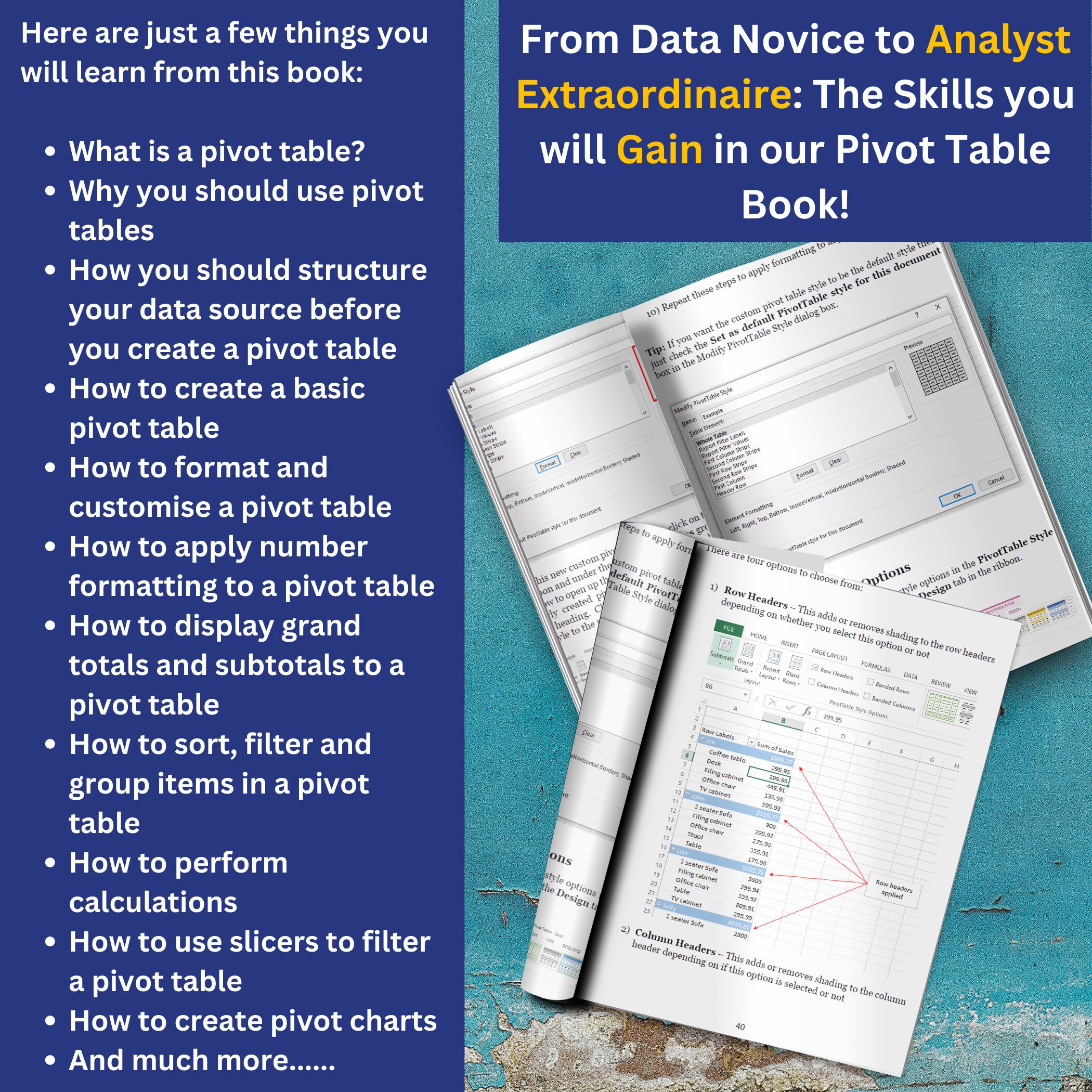 The Ultimate Guide to Understanding Pivot Tables: the Excel Spreadsheet ...