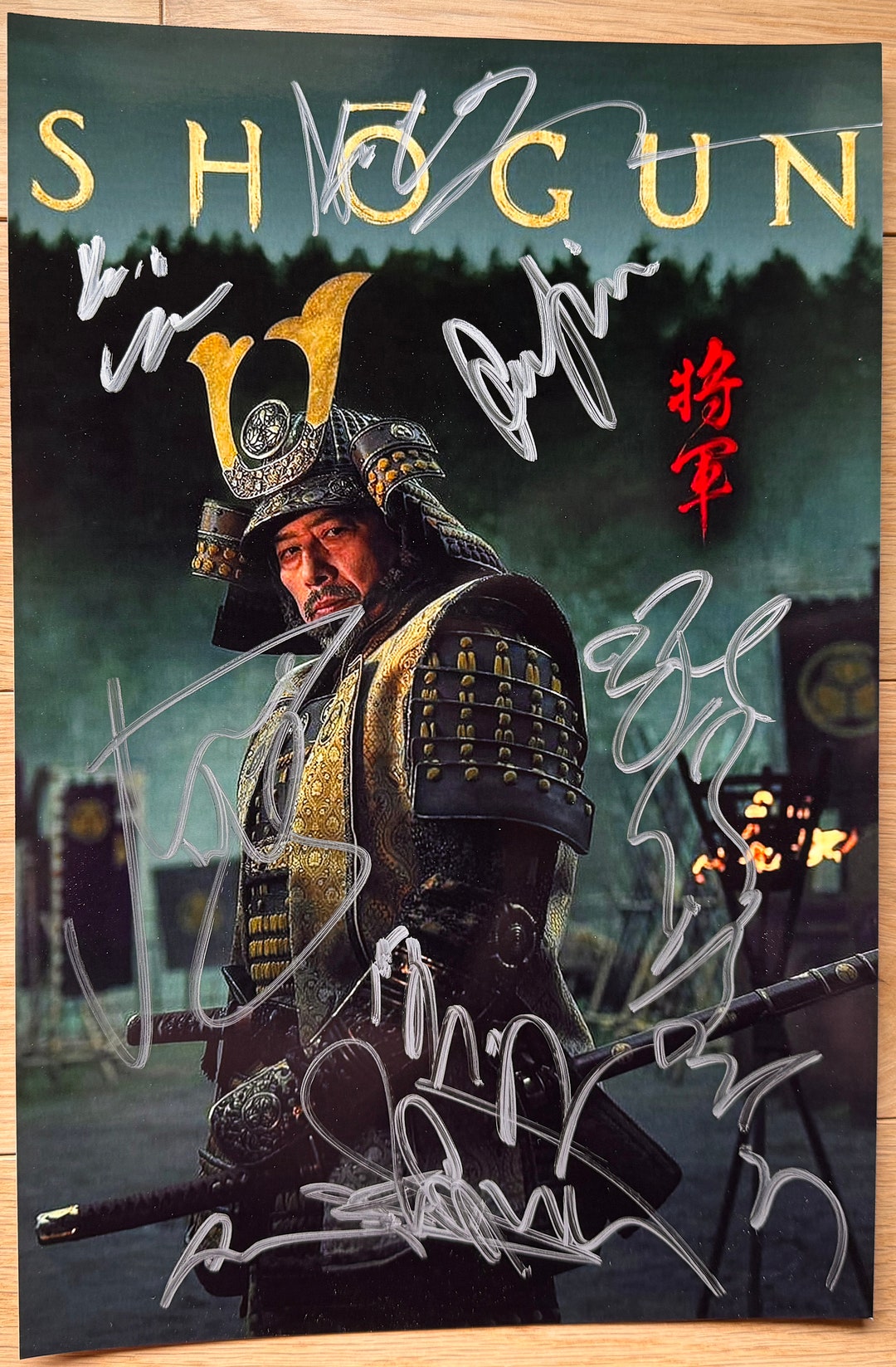 Shogun Full Cast Signed Autographed 8x12 Inch Photo + COA - Etsy