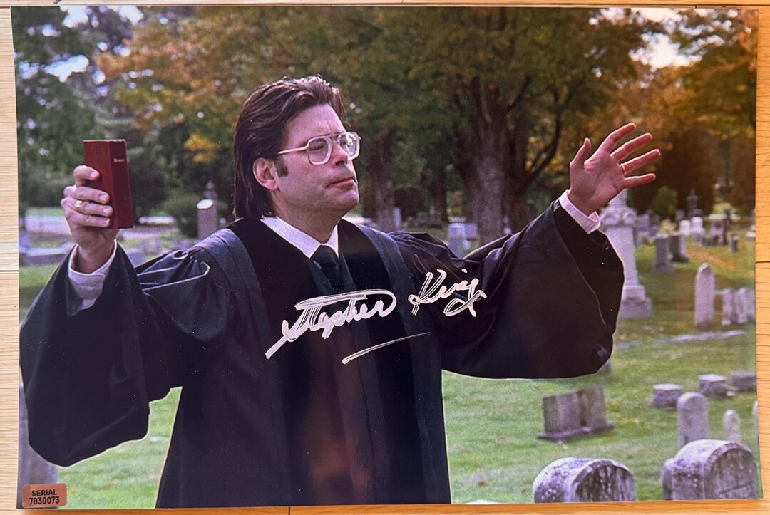 Stephen King Signed Autographed 8x12 Inch Photo + COA - Etsy