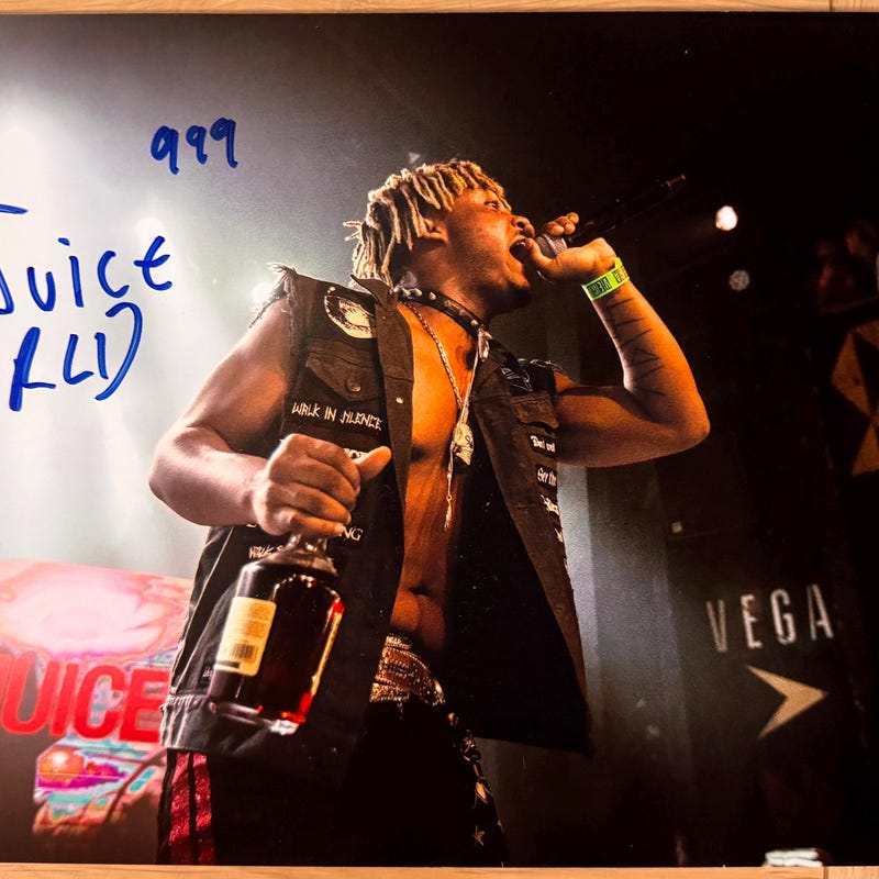 Juice Wrld Signed Memorabilia - Etsy
