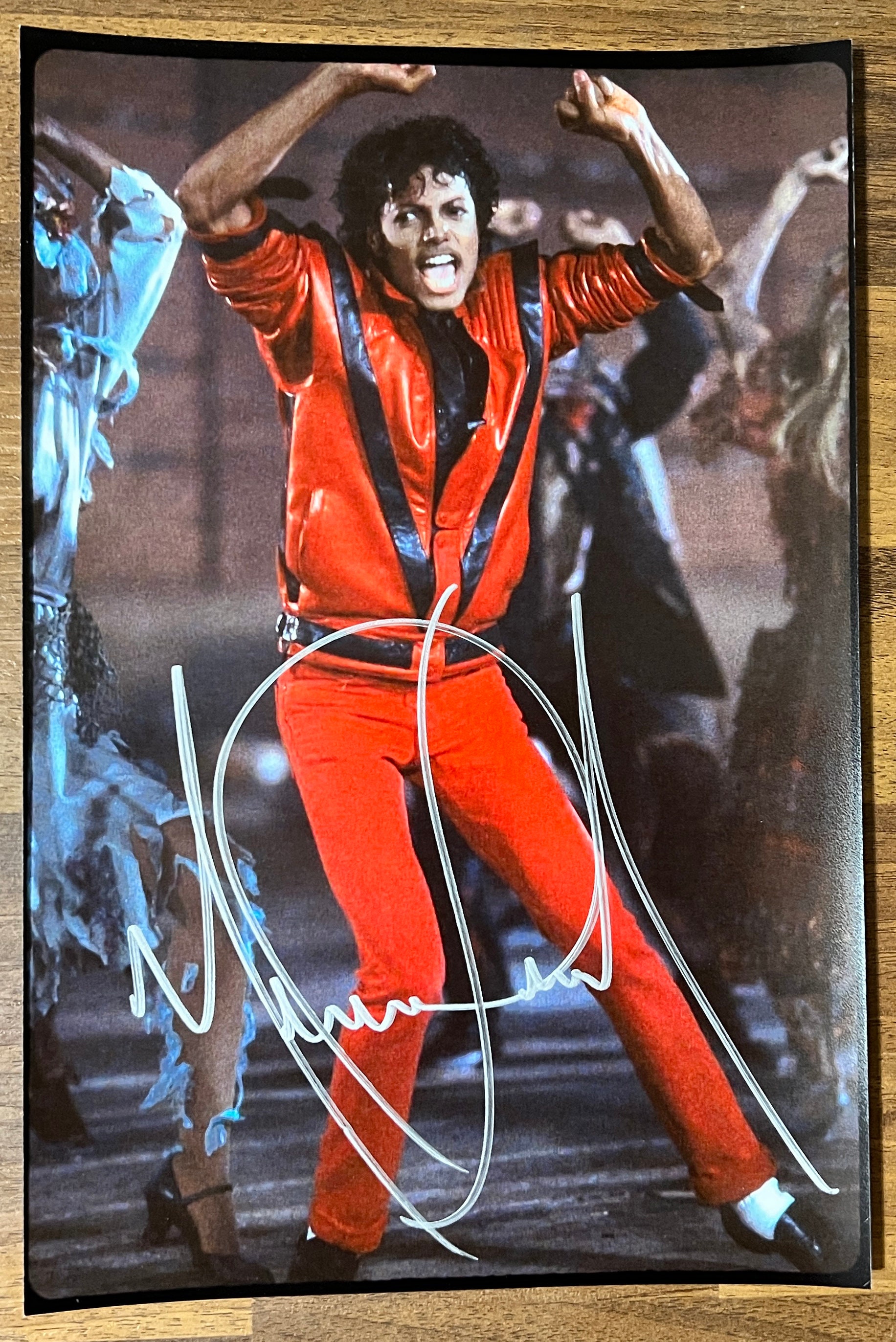Michael Jackson Signed Autographed 8x12 Inch Photo COA - Etsy