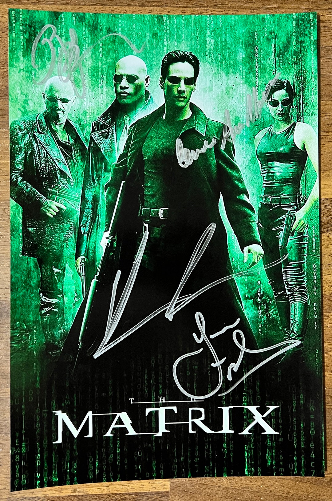 The Matrix 1999 Cast Signed Autographed 8x12 Inch Photo + COA - Etsy