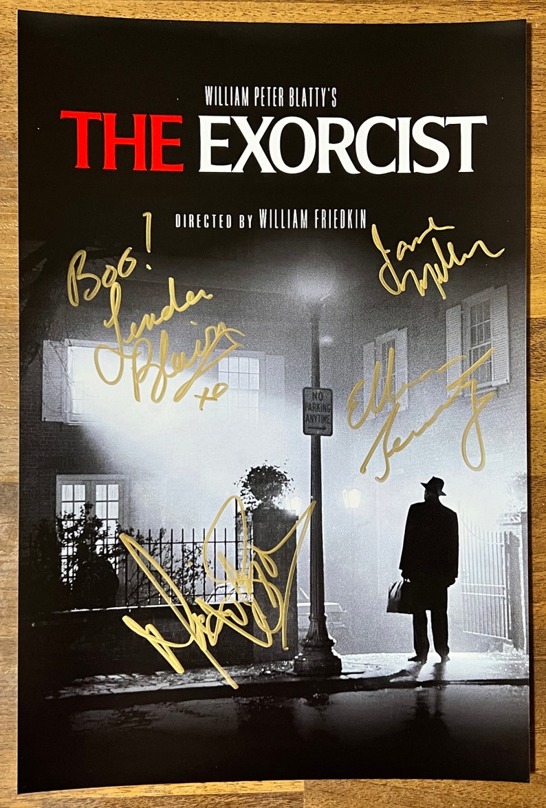 The Exorcist Cast Signed Autographed 8x12 Inch Photo COA - Etsy