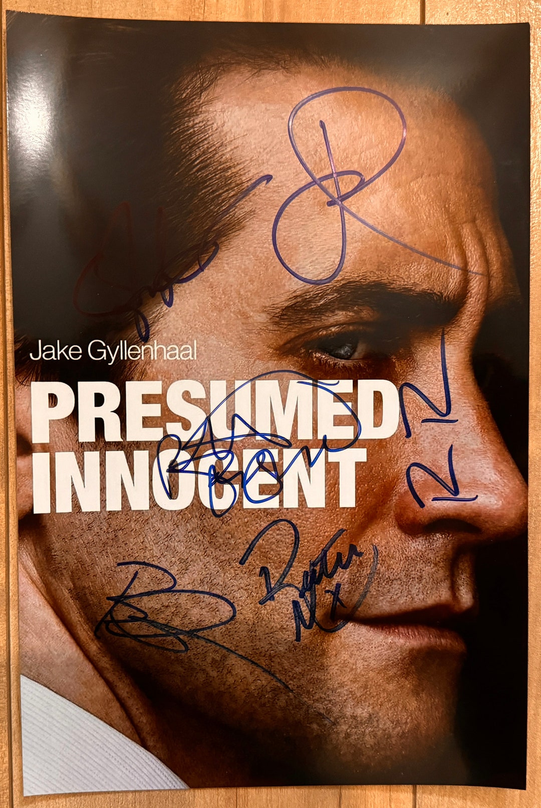 Presumed Innocent 2024 Full Cast Signed Autographed 8x12 Inch Photo ...