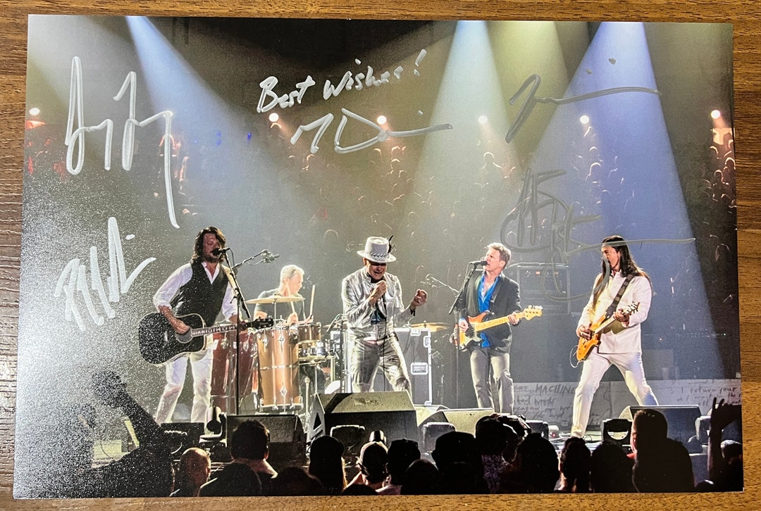 The Tragically Hip Full Band Signed Autographed 8x12 Inch Photo + COA ...