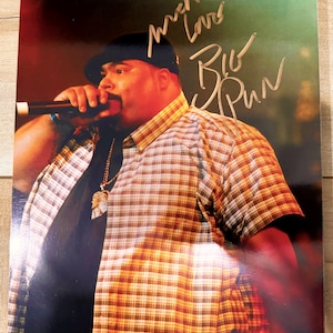 Big Pun Rapper Signed Autographed Vintage 8x10 Photo + COA - Etsy