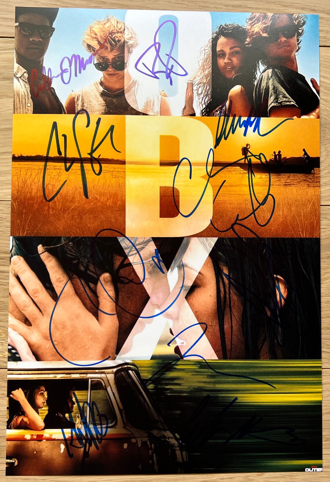 Outer Banks Cast Signed Autographed 8x12 Inch Photo + COA - Etsy