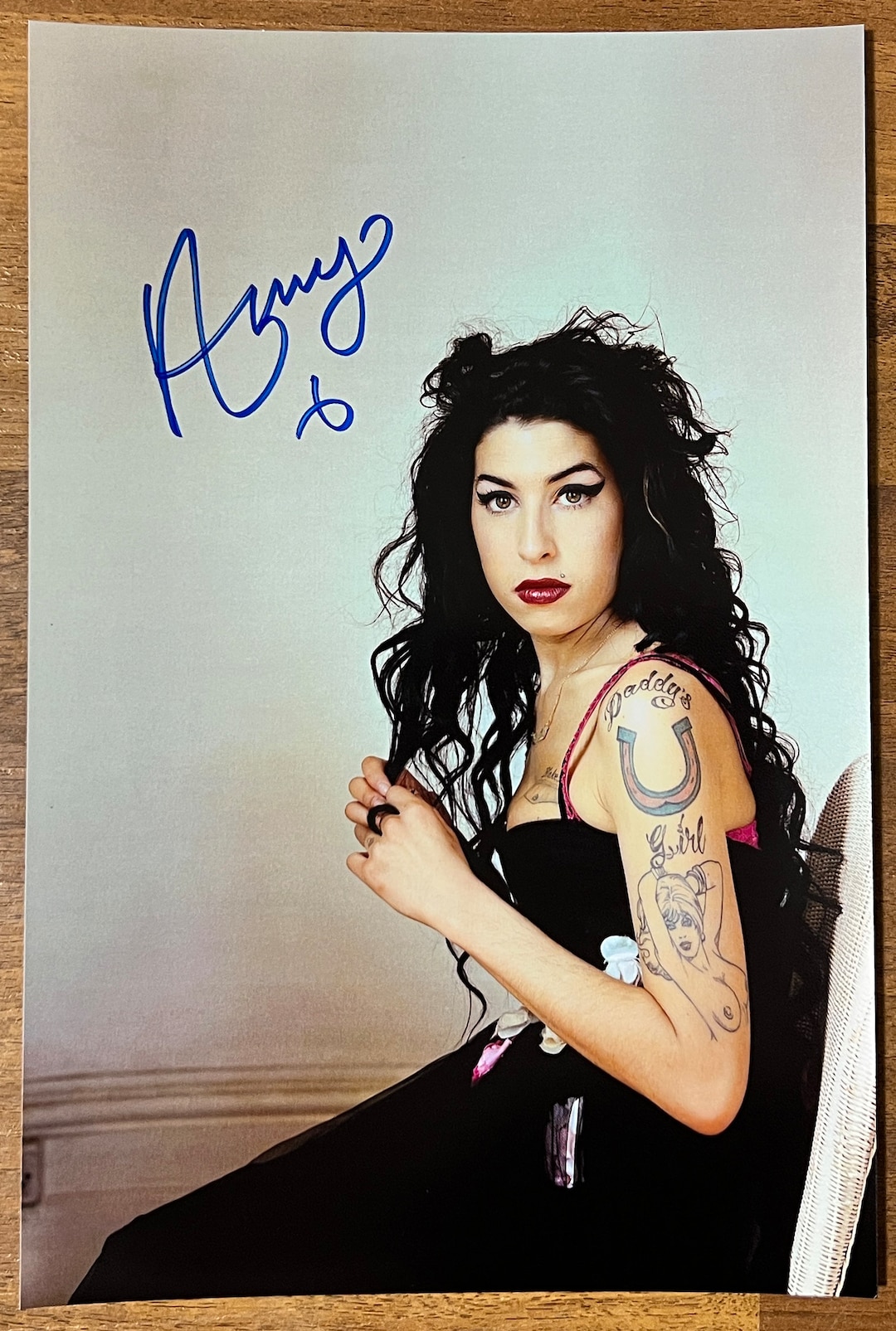 Amy Winehouse Signed Autographed 8x12 Inch Photo COA - Etsy