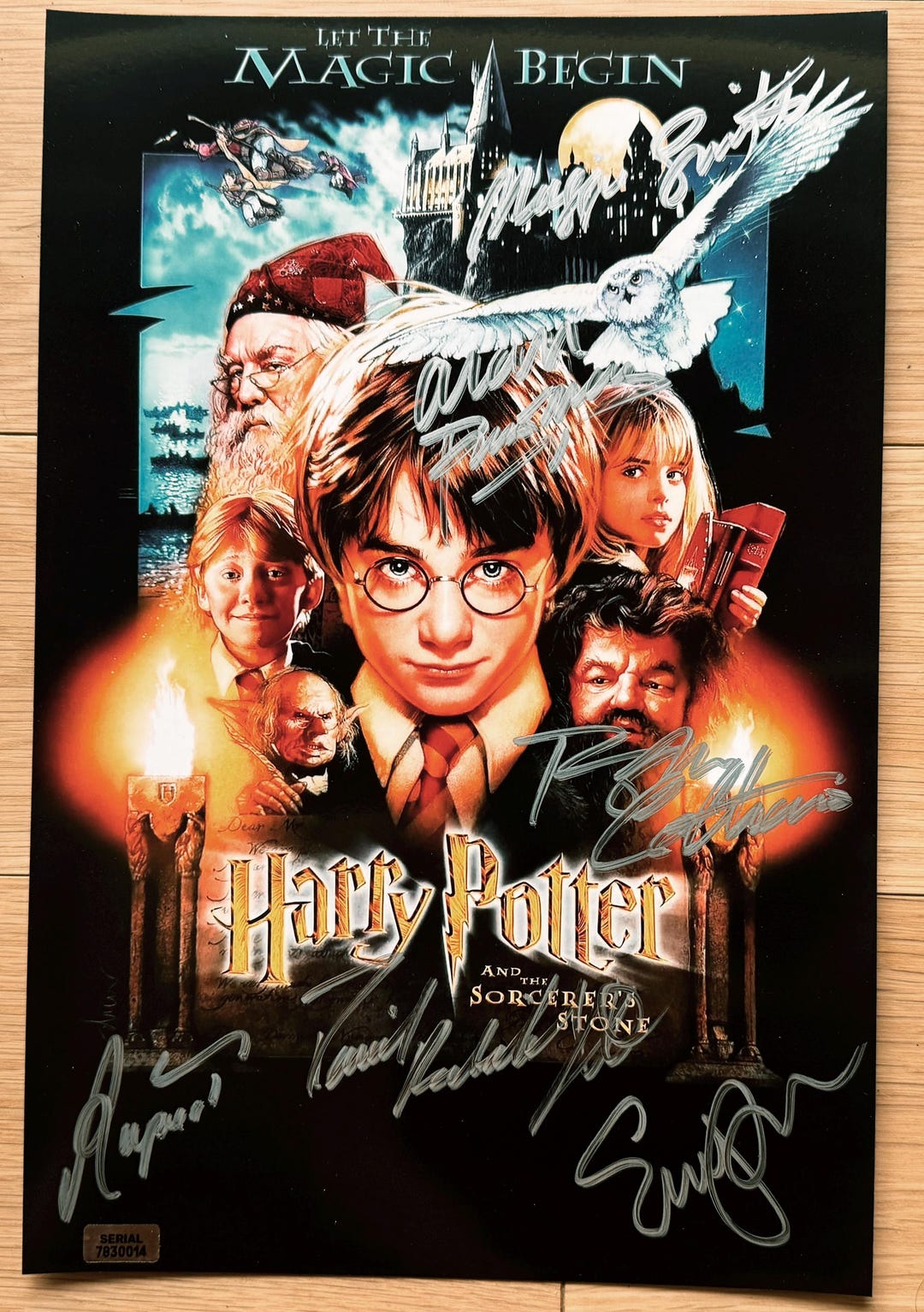 Harry Potter and the Sorcerer's Stone Cast Signed Autographed 8x12 ...